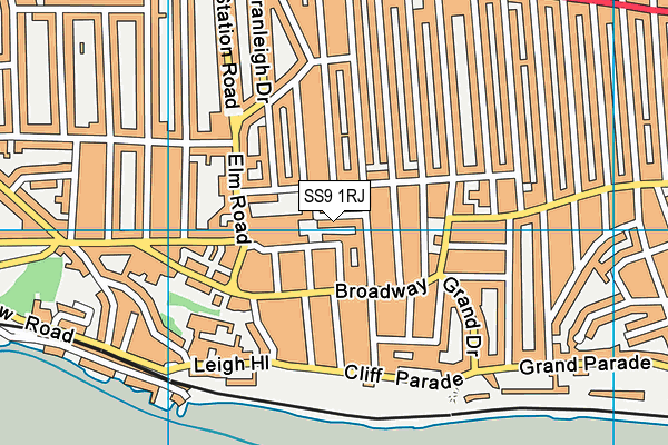 SS9 1RJ maps, stats, and open data