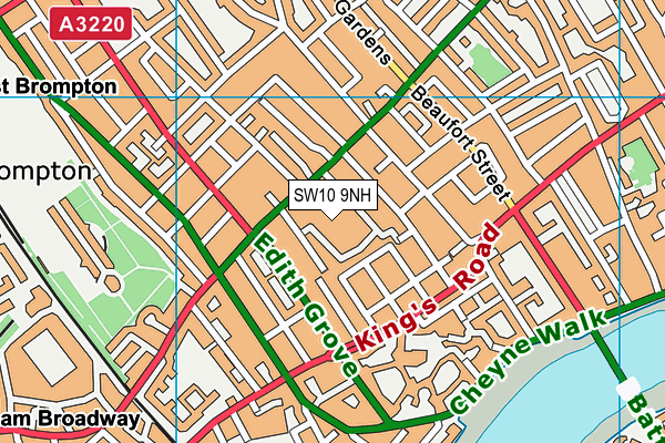 SW10 9NH maps, stats, and open data