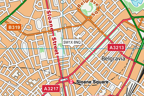 SW1X 8NQ maps, stats, and open data