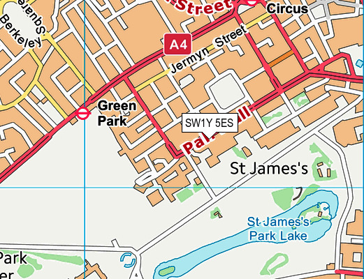 SW1Y 5ES maps, stats, and open data