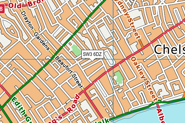 SW3 6DZ maps, stats, and open data