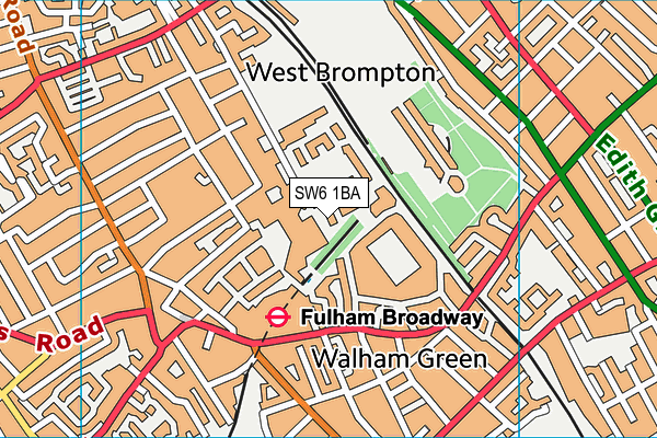 SW6 1BA maps, stats, and open data