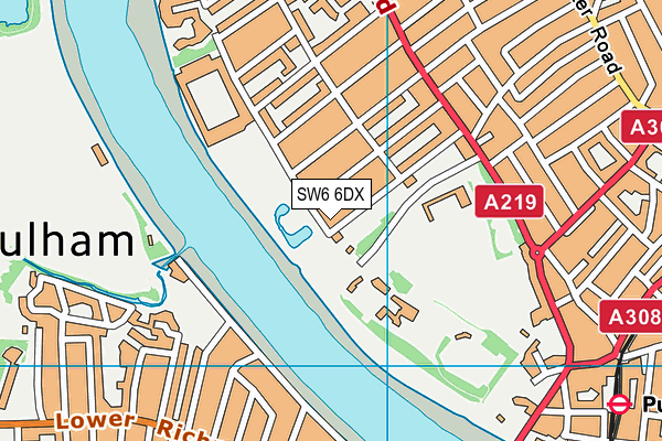 SW6 6DX maps, stats, and open data