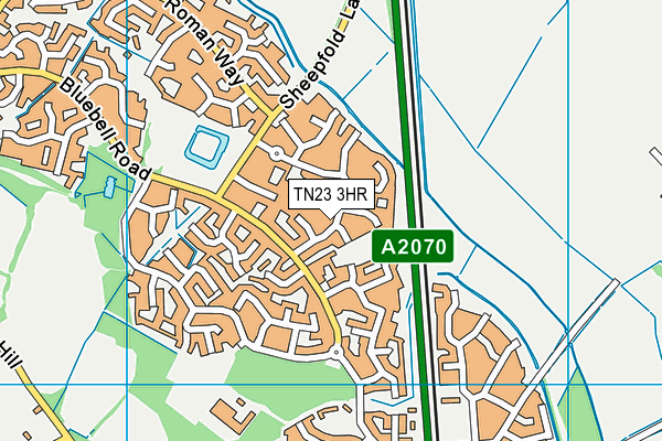 TN23 3HR maps, stats, and open data