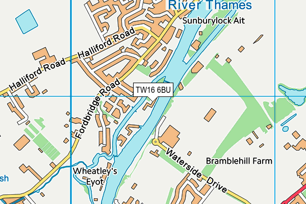 TW16 6BU maps, stats, and open data