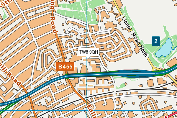 TW8 9QH maps, stats, and open data