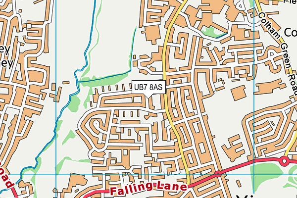 UB7 8AS maps, stats, and open data