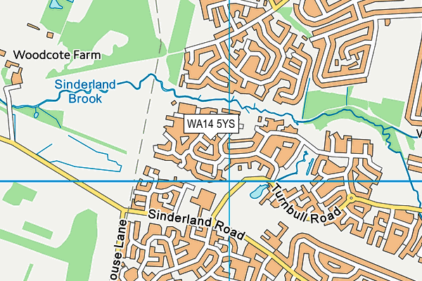 WA14 5YS maps, stats, and open data