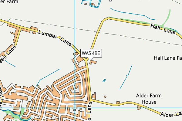 WA5 4BE maps, stats, and open data