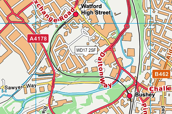 WD17 2SF maps, stats, and open data