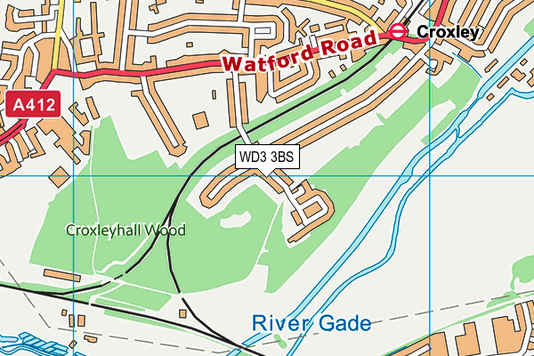 WD3 3BS maps, stats, and open data