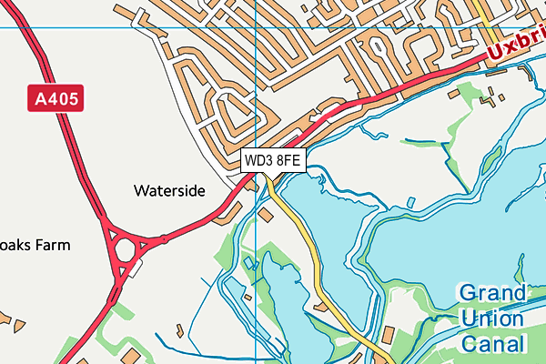 WD3 8FE maps, stats, and open data