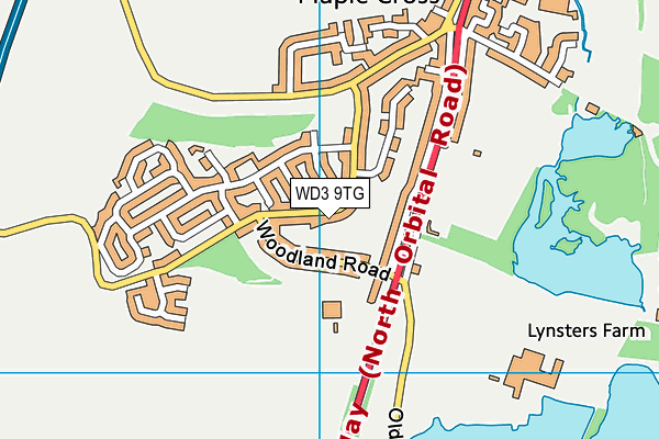 WD3 9TG maps, stats, and open data