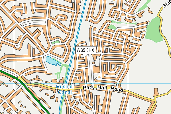 WS5 3HX maps, stats, and open data