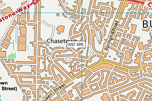 WS7 4RE maps, stats, and open data