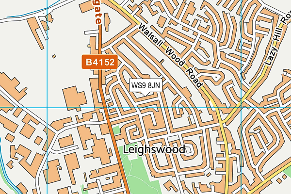 WS9 8JN maps, stats, and open data