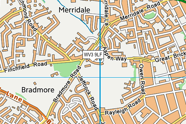 WV3 9LF maps, stats, and open data