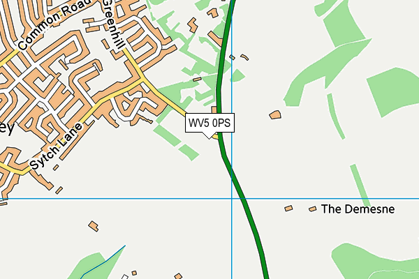 WV5 0PS maps, stats, and open data