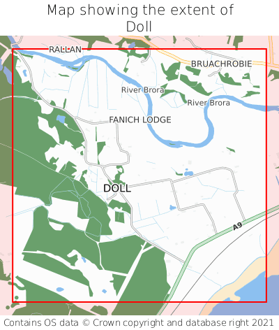 Where is Doll? Doll on a map