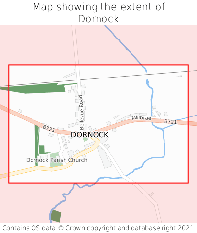 Where is Dornock? Dornock on a map