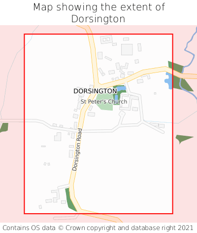 Where is Dorsington? Dorsington on a map