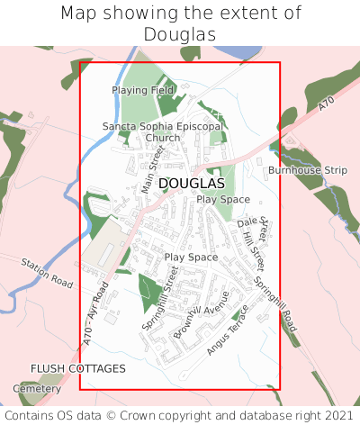 Where is Douglas? Douglas on a map
