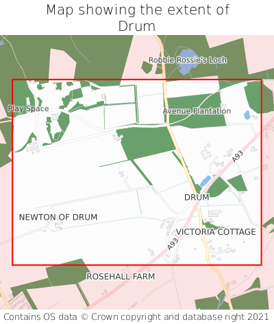 Where is Drum? Drum on a map