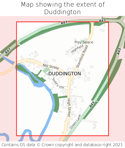 Where is Duddington? Duddington on a map