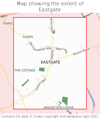 Where is Eastgate? Eastgate on a map