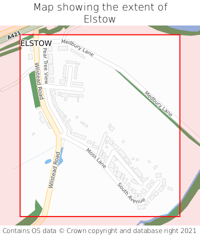 Where is Elstow? Elstow on a map