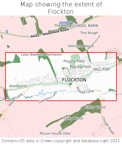 Where is Flockton? Flockton on a map