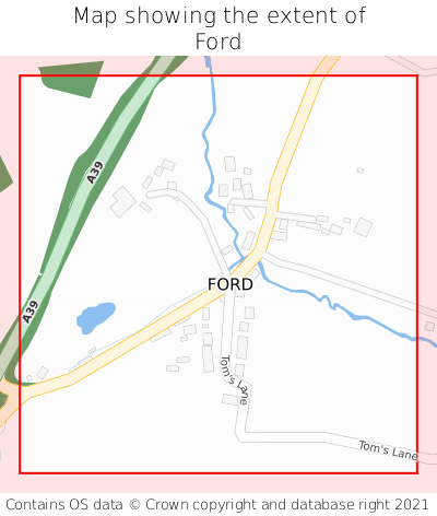 Where is Ford? Ford on a map