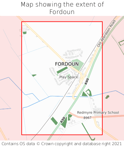 Where is Fordoun? Fordoun on a map