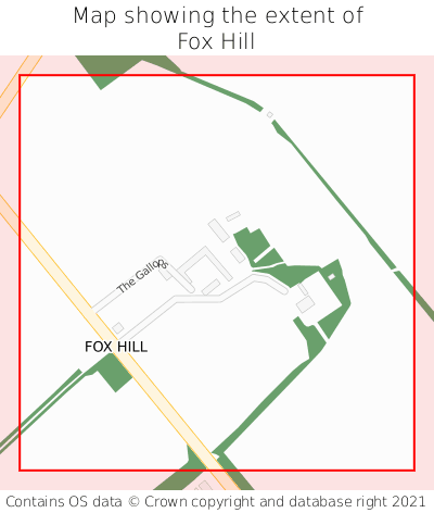 Where is Fox Hill? Fox Hill on a map