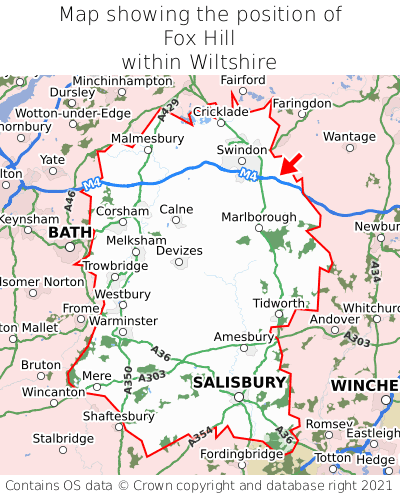 Where is Fox Hill? Fox Hill on a map