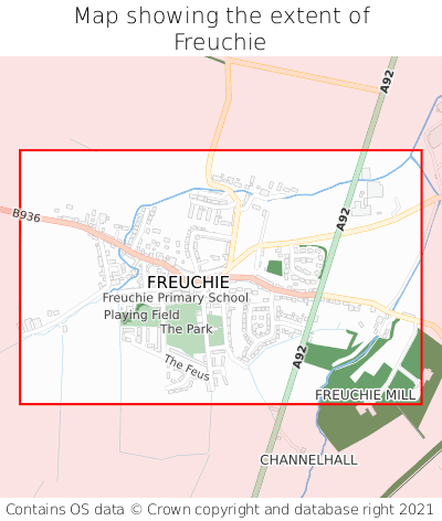 Where is Freuchie? Freuchie on a map