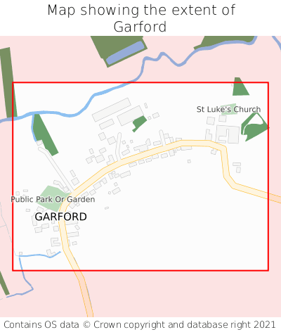 Where is Garford? Garford on a map