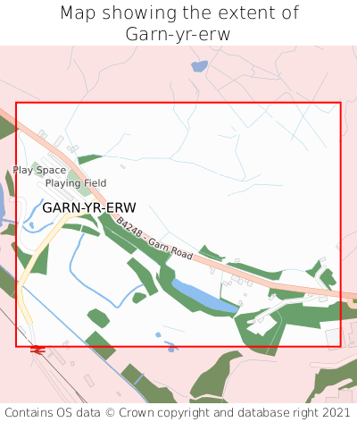 Where is Garn-yr-erw? Garn-yr-erw on a map