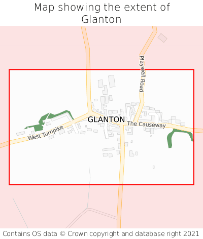 Where is Glanton? Glanton on a map