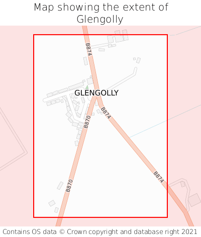 Where is Glengolly? Glengolly on a map