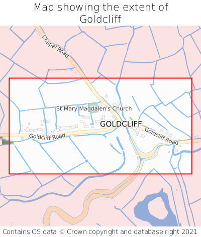 Where is Goldcliff? Goldcliff on a map