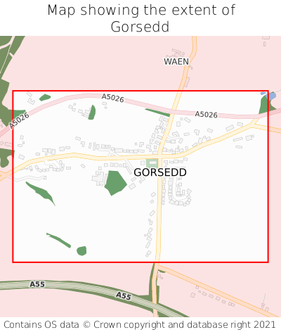 Where is Gorsedd? Gorsedd on a map