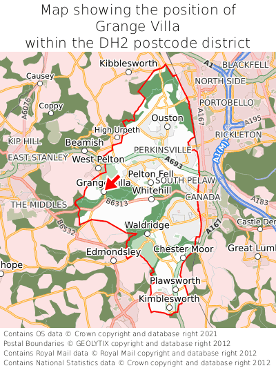 Where is Grange Villa? Grange Villa on a map