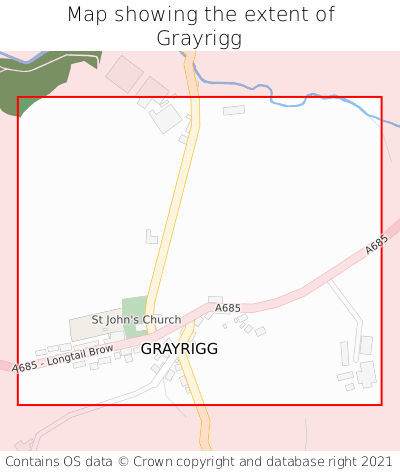 Where is Grayrigg? Grayrigg on a map