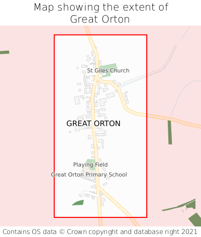 Where is Great Orton? Great Orton on a map