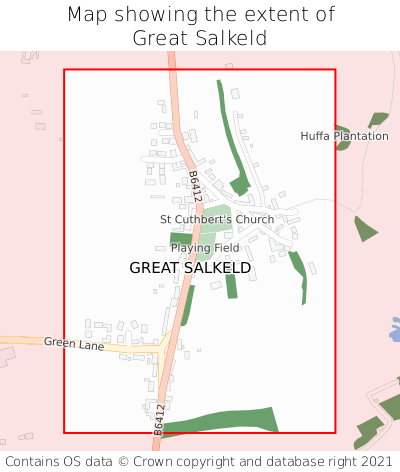 Where is Great Salkeld? Great Salkeld on a map