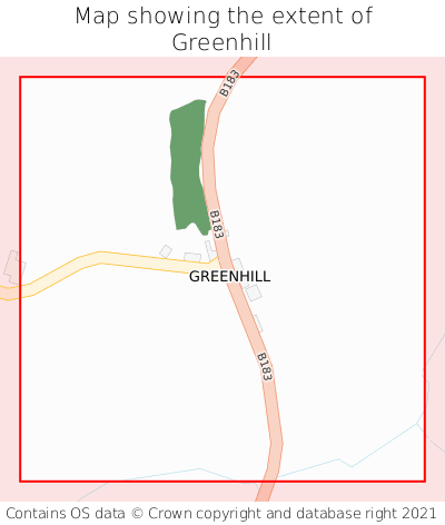 Where is Greenhill? Greenhill on a map