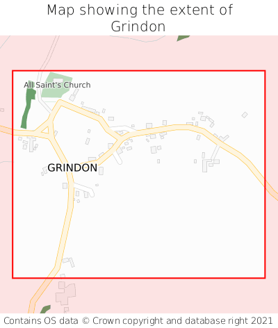 Where is Grindon? Grindon on a map