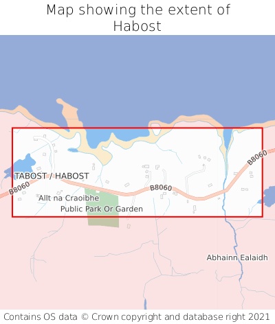 Where is Habost? Habost on a map