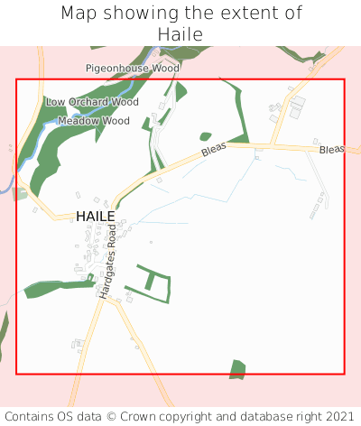 Where is Haile? Haile on a map